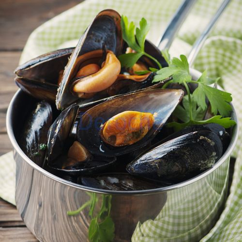 MOULES DÉCOQUILLÉES CUITES SURGELÉES MOULES DÉCOQUILLÉES CUITES SURGELÉES